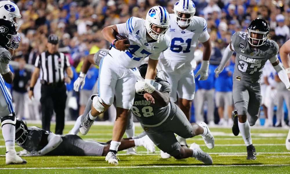 BYU QB Bear Bachmeier Named 247Sports Freshman of the Week After Win vs ...